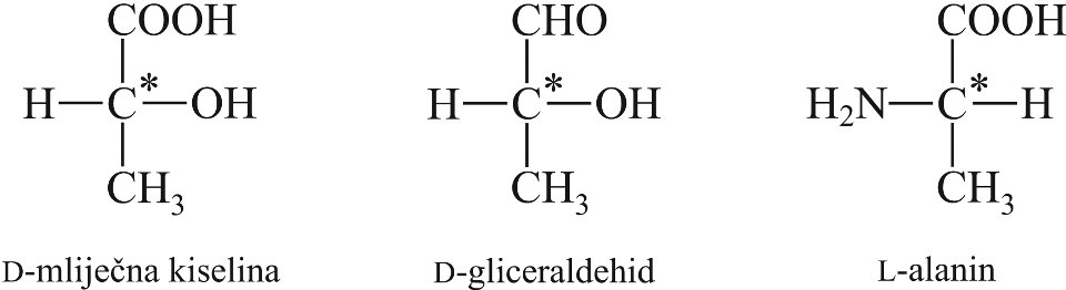 asimetrični ugljikov atom - Hrvatska enciklopedija